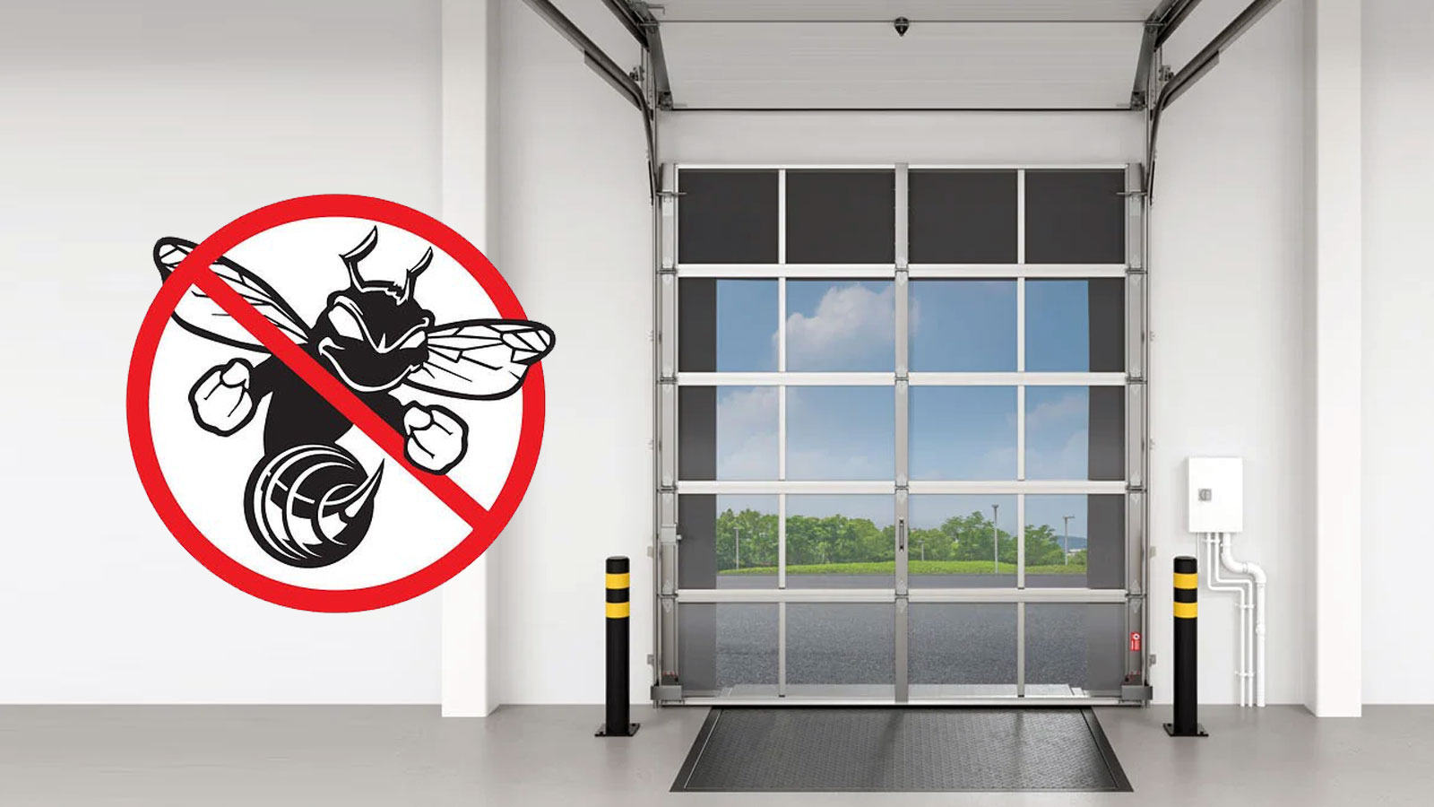 The Bug Blocker® Screen Loading Dock Doors | Rasco Industries